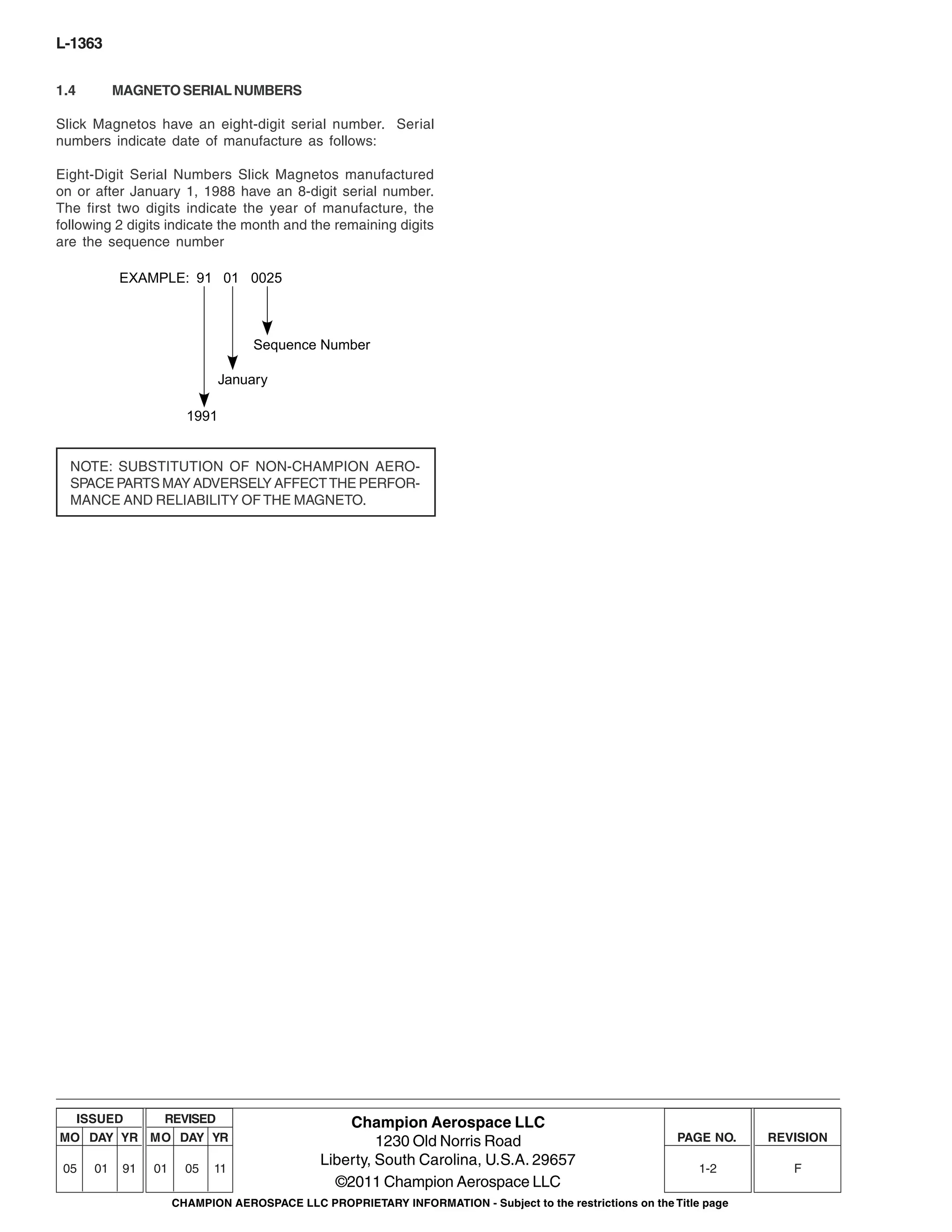 Slick magoverhaulmanual 4300 & 6300 series | PDF