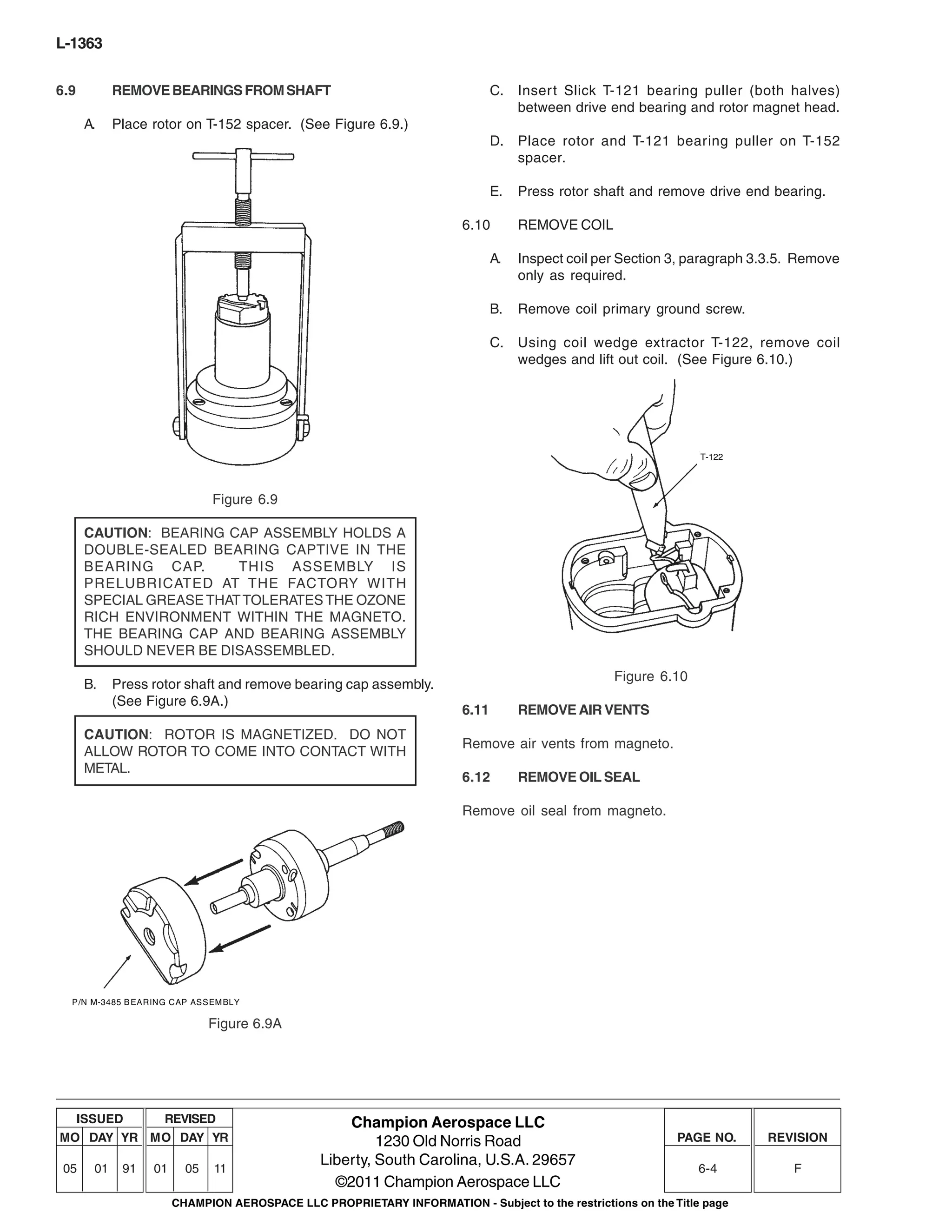 Slick magoverhaulmanual 4300 & 6300 series | PDF
