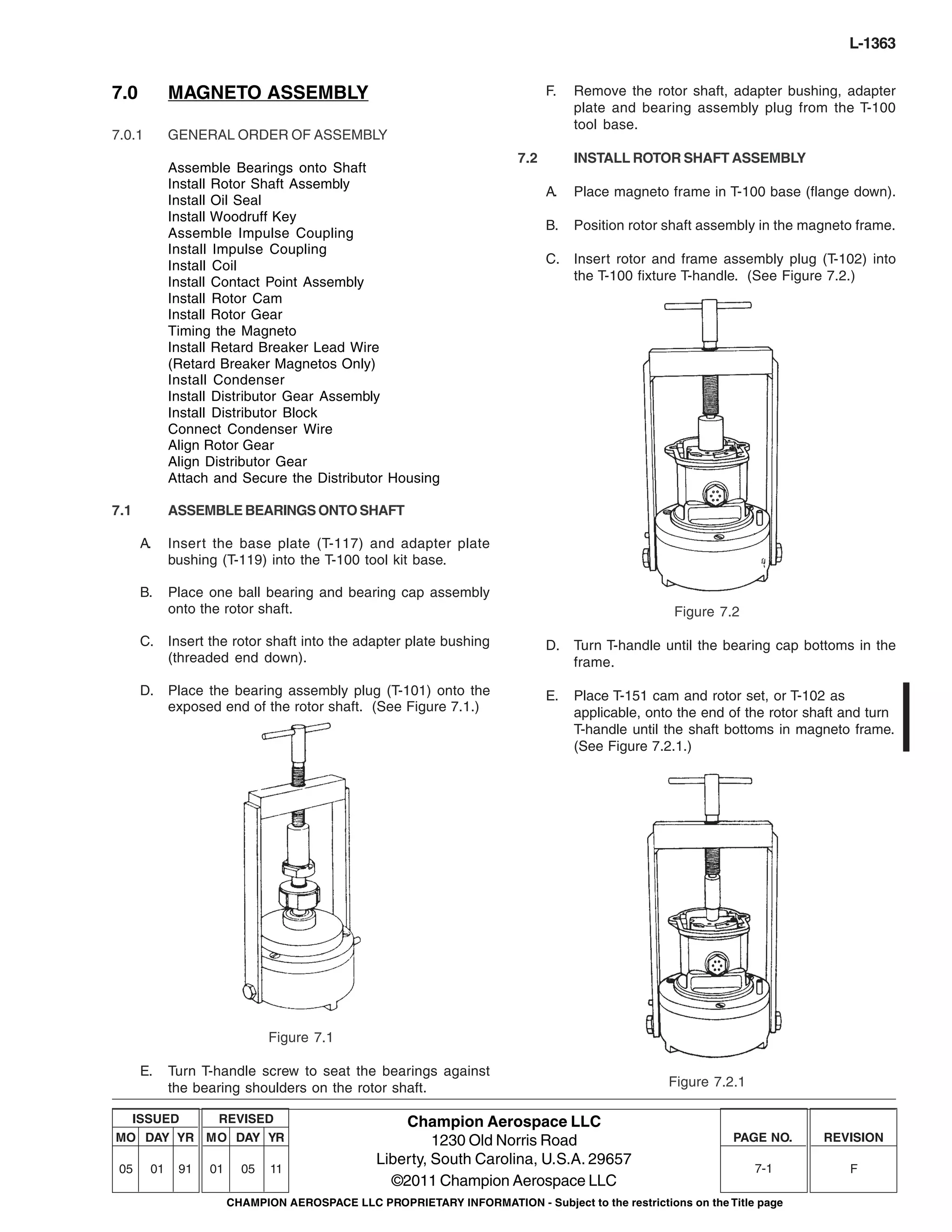 Slick magoverhaulmanual 4300 & 6300 series | PDF