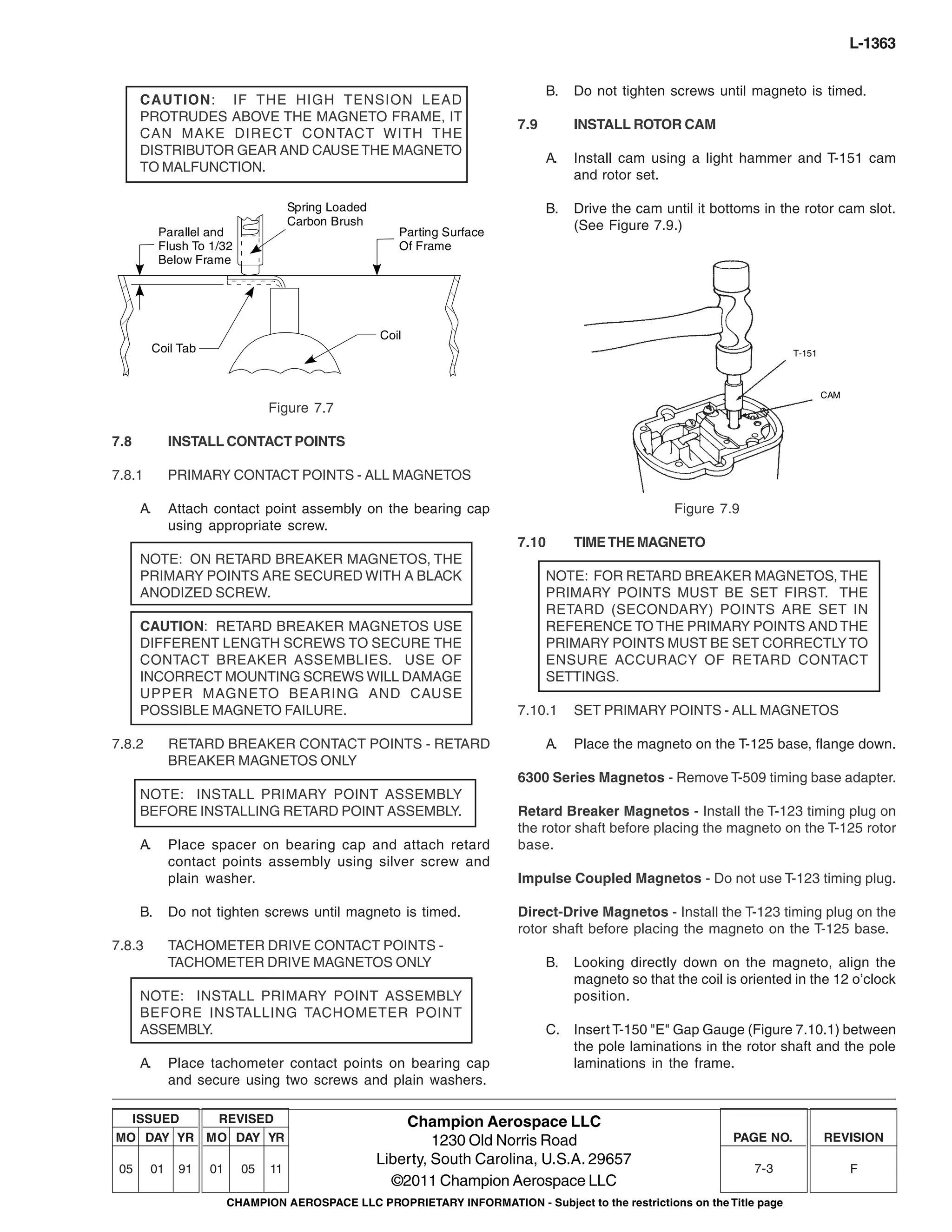 Slick magoverhaulmanual 4300 & 6300 series | PDF