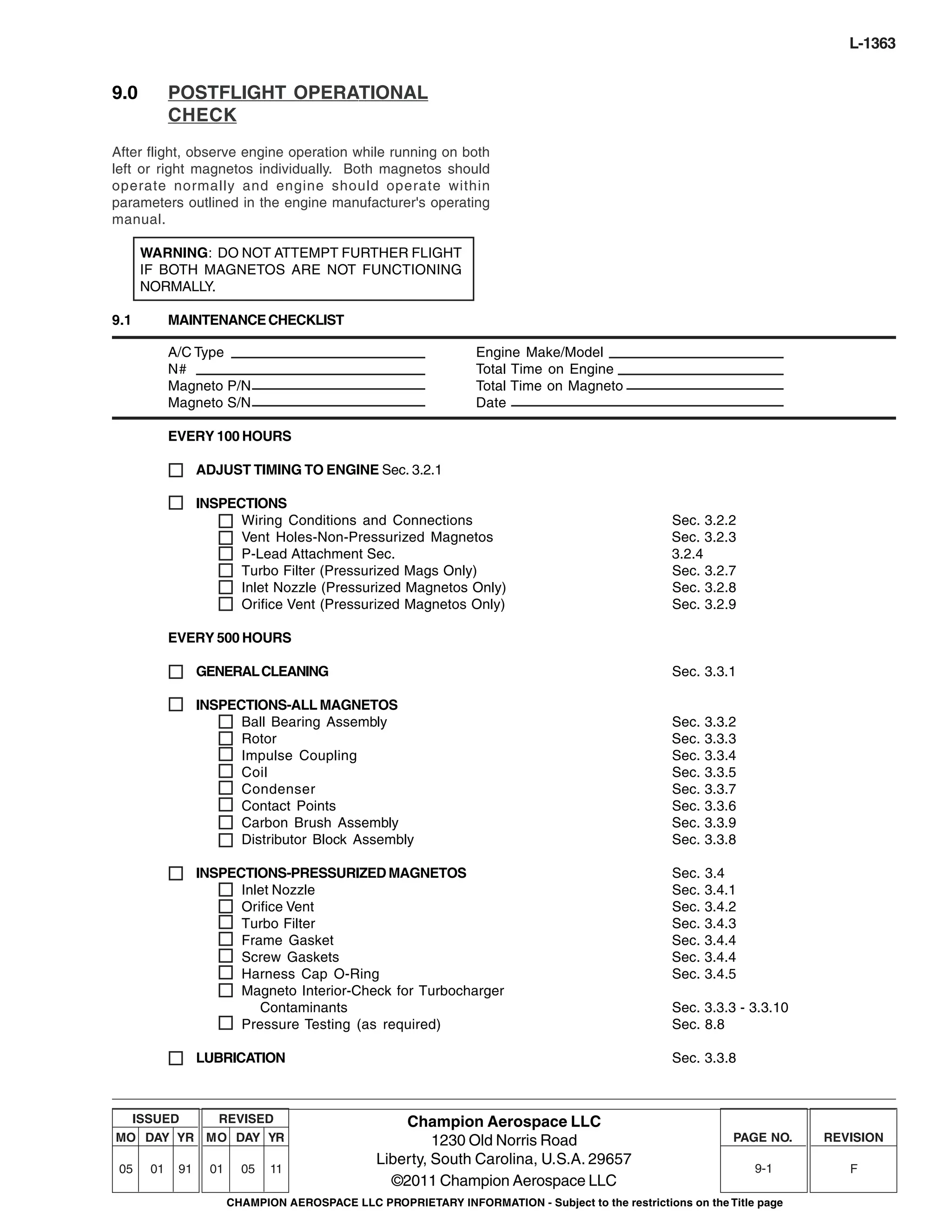 Slick magoverhaulmanual 4300 & 6300 series | PDF