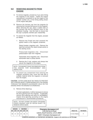 Slick magoverhaulmanual 4300 & 6300 series | PDF