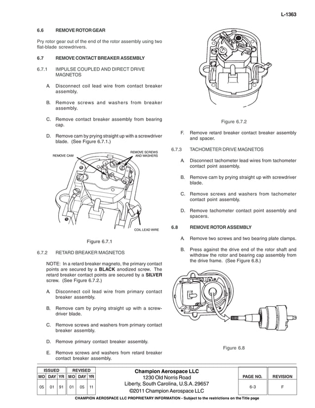 Slick magoverhaulmanual 4300 & 6300 series | PDF | Auto Type | Automotive