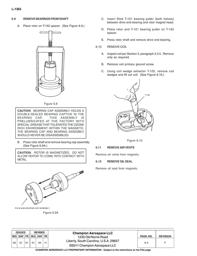 Slick magoverhaulmanual 4300 & 6300 series | PDF | Auto Type | Automotive