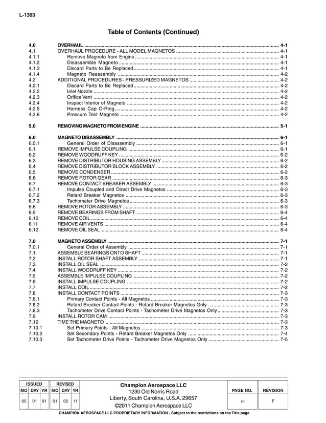 Slick magoverhaulmanual 4300 & 6300 series | PDF | Auto Type | Automotive