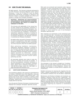 Slick magoverhaulmanual 4300 & 6300 series | PDF