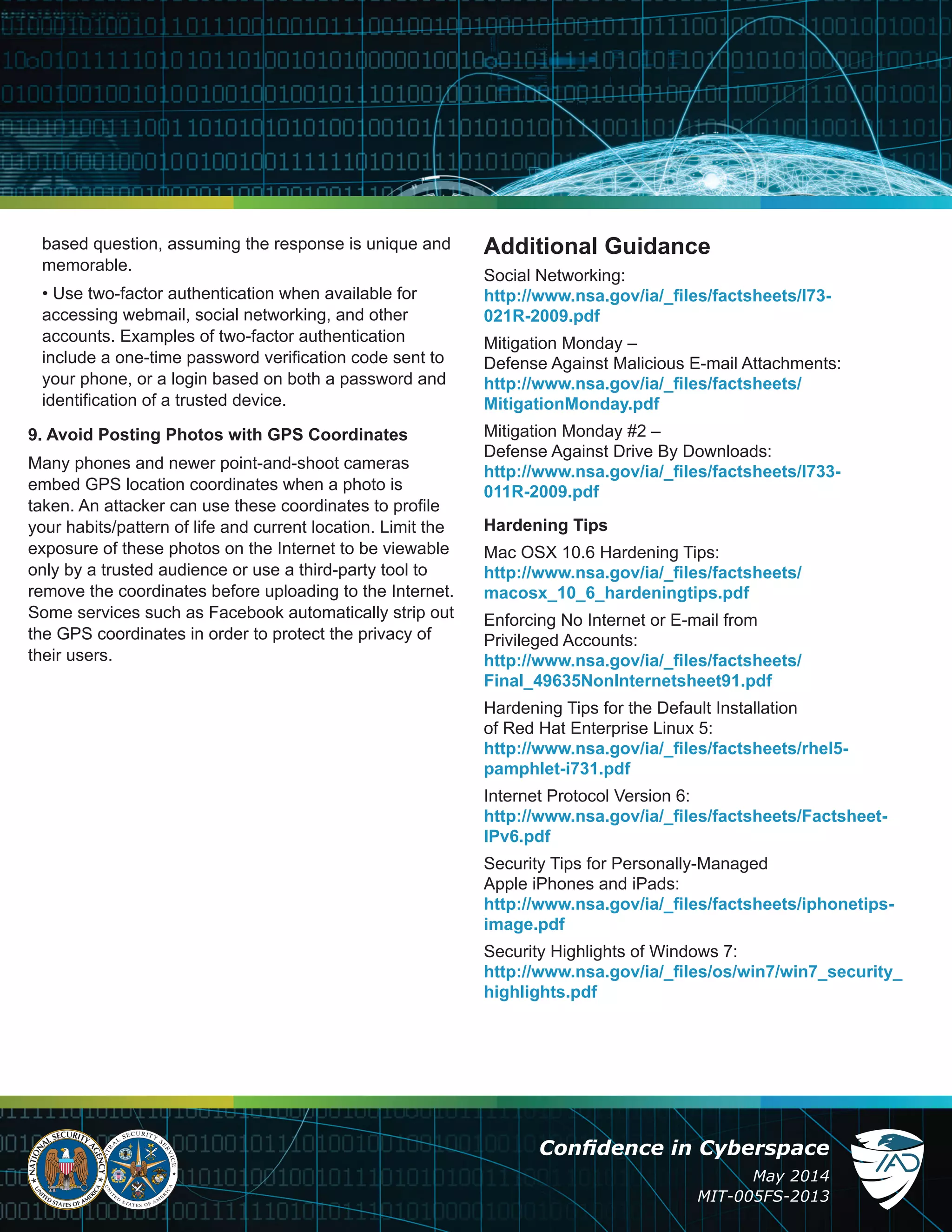 Slicksheet best practicesforkeepingyourhomenetworksecure | PDF