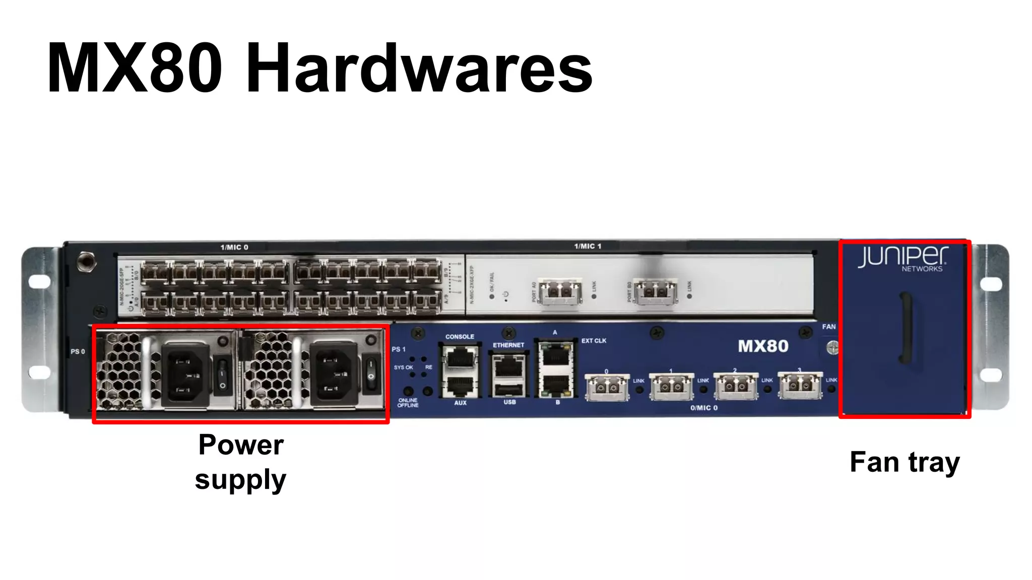 Juniper MX80 Introduction | PDF