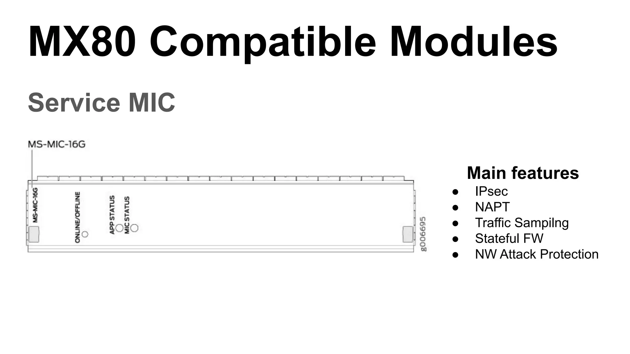 Juniper MX80 Introduction | PDF