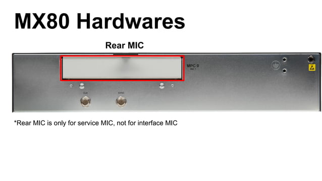 Juniper MX80 Introduction | PPT