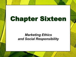 Marketing ethics and social responsibility | Criticisms of Marketing | PPT