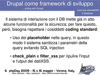 Drupal come framework di sviluppo | PPT