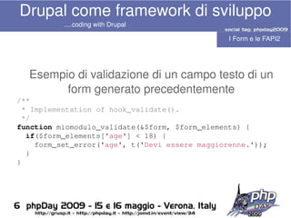 Drupal come framework di sviluppo | PPT