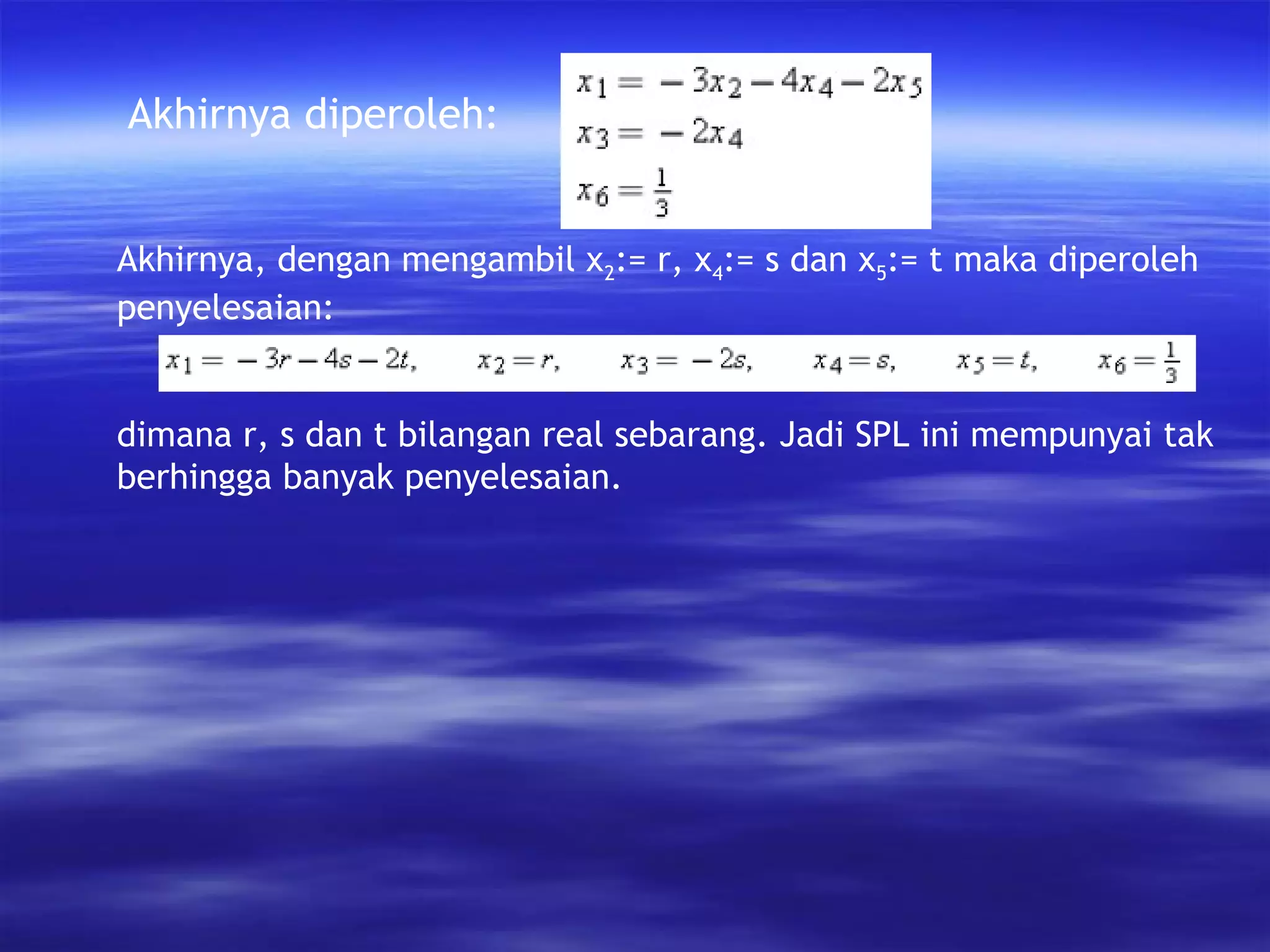 Slide 1-aljabar-linear | PPT