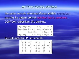 Slide 1-aljabar-linear | PPT