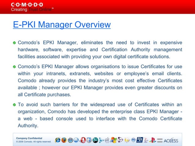 Slide 1 - Authenticated Reseller SSL Certificate Authority | PPT