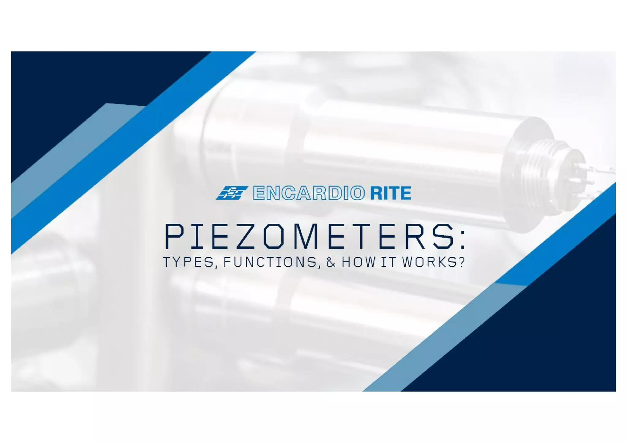 Piezometers: Types, Functions & How It Works? | PDF