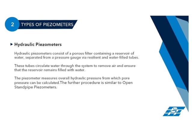 Piezometers: Types, Functions & How It Works? | PDF