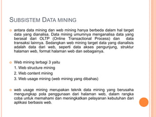 Data Mining | PPTX