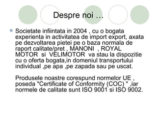 Manoni Tour & Velimotor | PPT