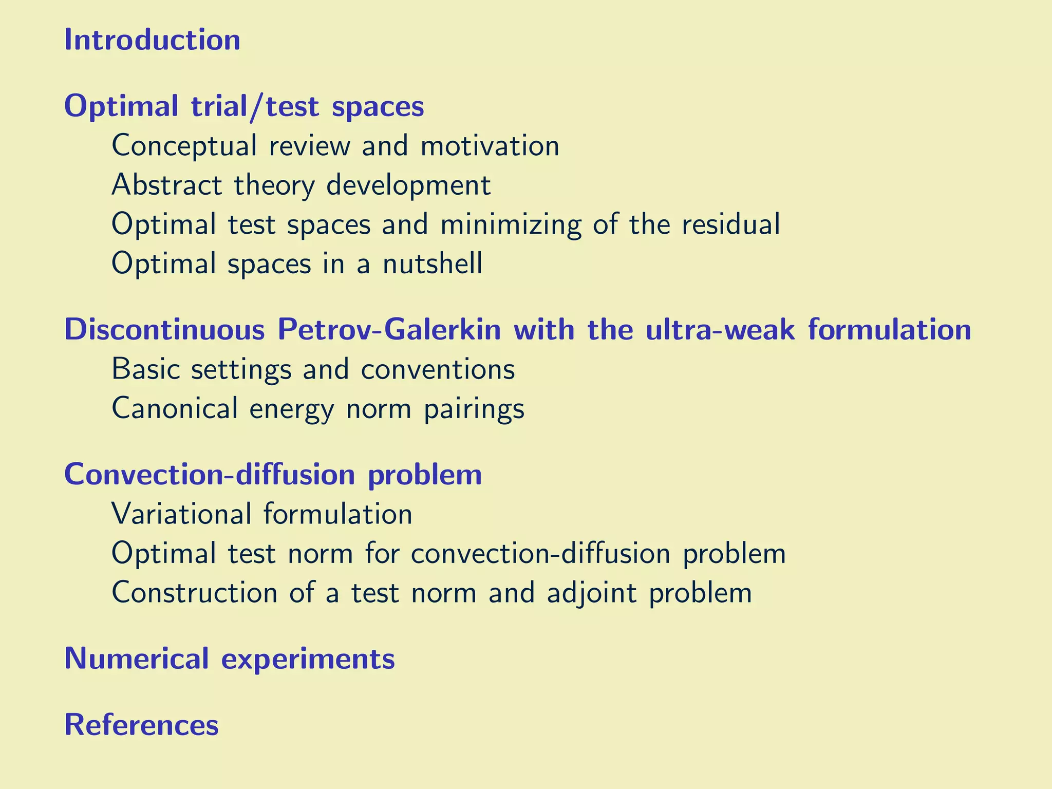 Discontinuous Petrov-Galerkin Methods for convection-dominated diffusion problems | PDF | Web ...