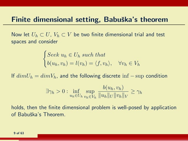 Discontinuous Petrov-Galerkin Methods for convection-dominated diffusion problems | PPT