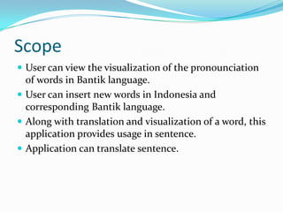 Electronic Dicitionary of Bantik Language | PDF