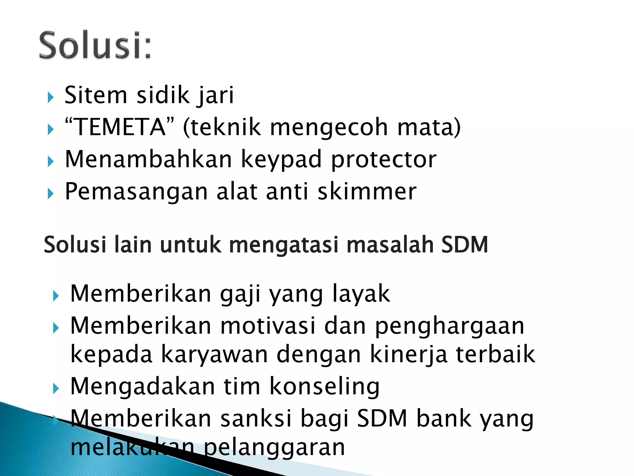 Slide Tugas Eptik Cyber Crime "Pembobolan ATM" | PPTX