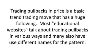 Profit From Pullback Trading | PDF