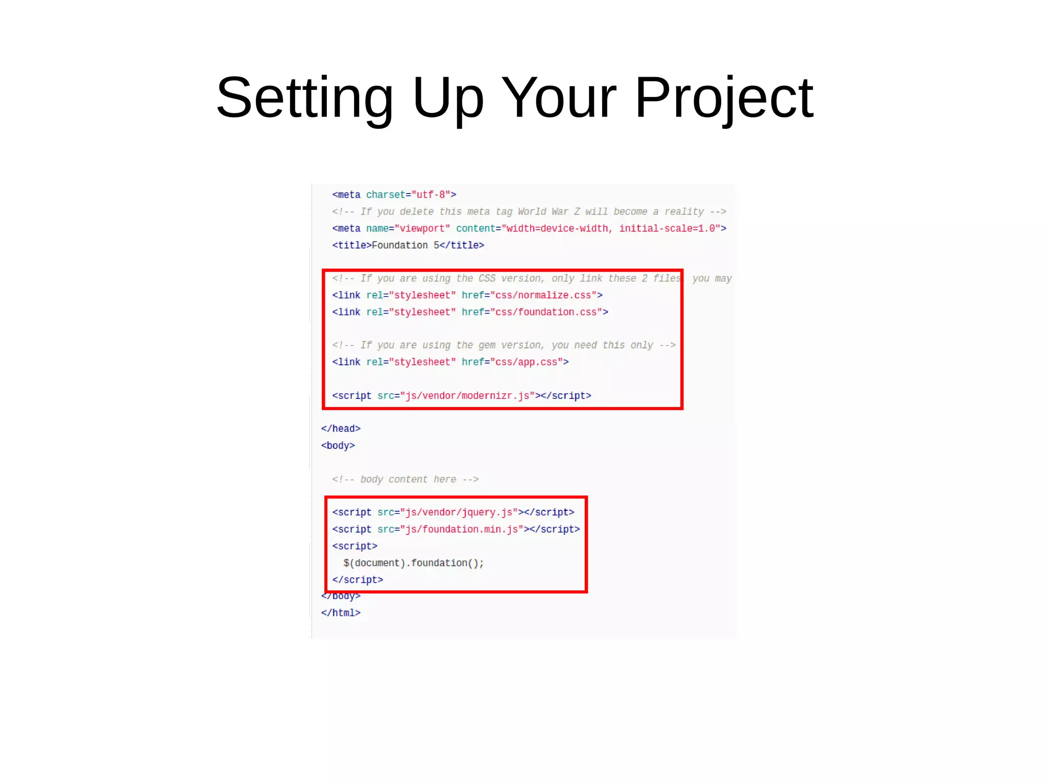 Zurb Foundation 5 | PPT