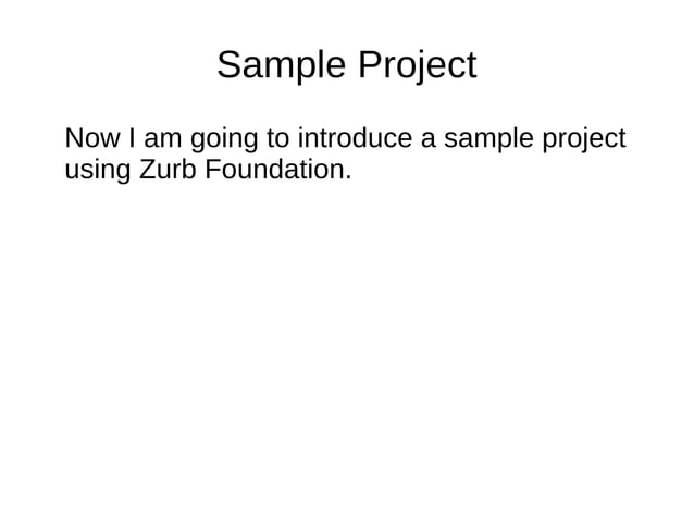 Zurb Foundation 5 | PPT