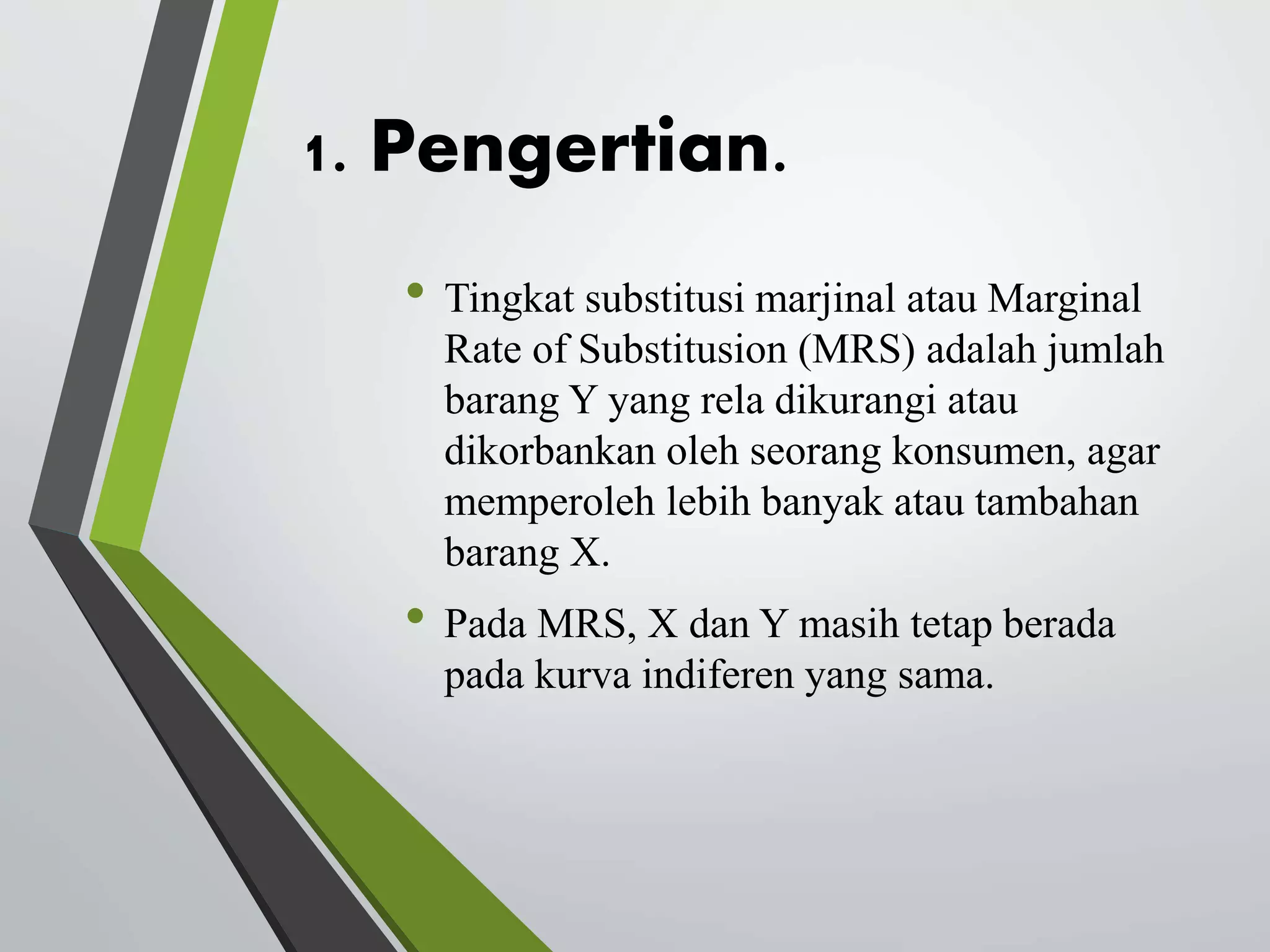Tingkat Substitusi Marjinal | PPTX