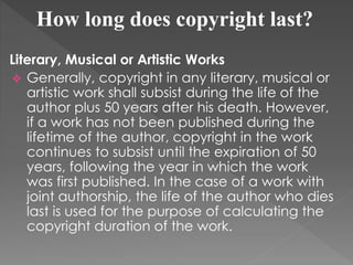 COPYRIGHT and TRADE MARK | PPT