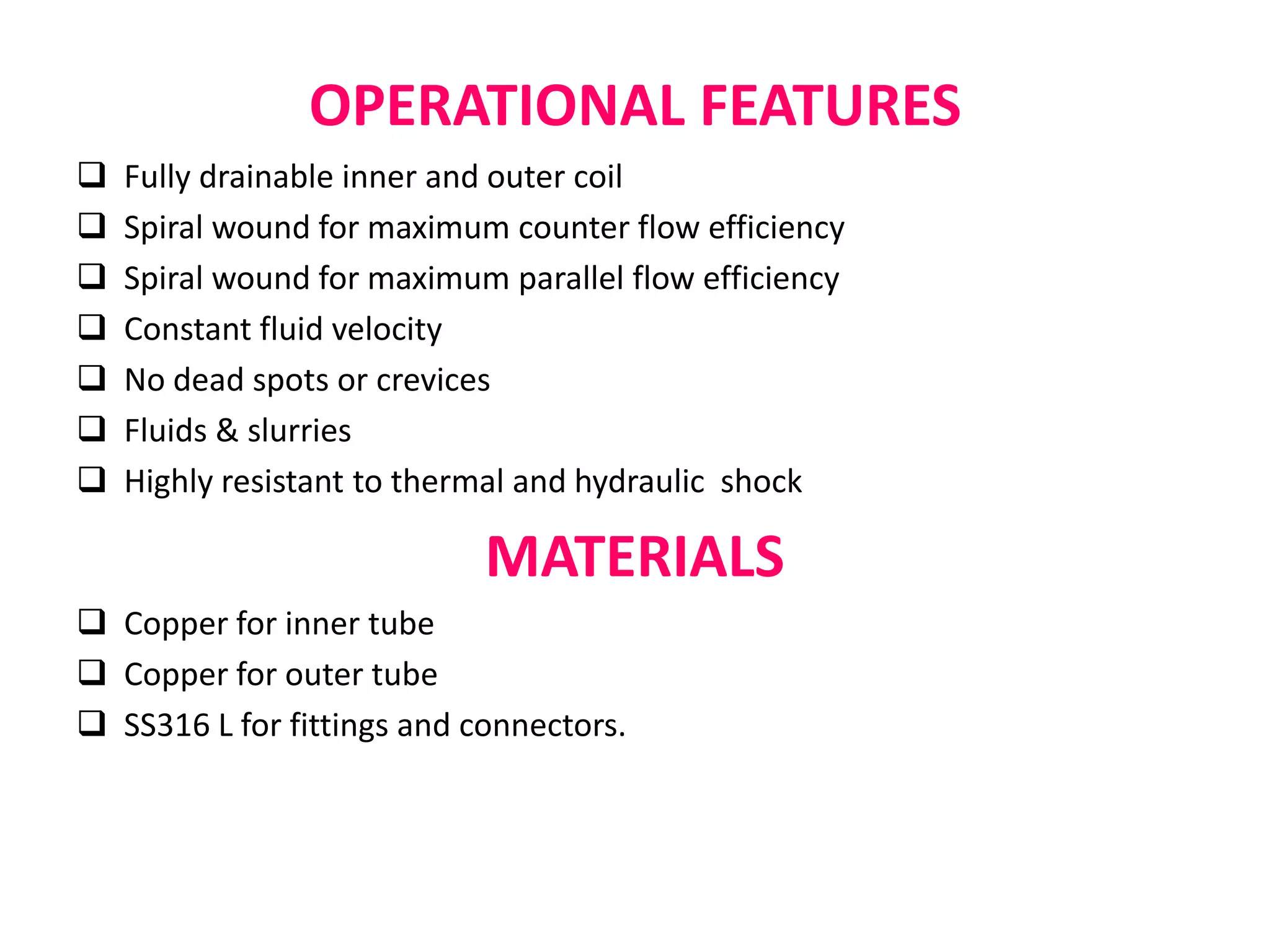 DESIGN AND FABRICATION OF HELICAL TUBE IN COIL TYPE HEAT EXCHANGER | PPTX