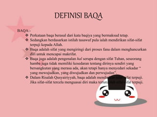 Fana Wal Baqa | PPT