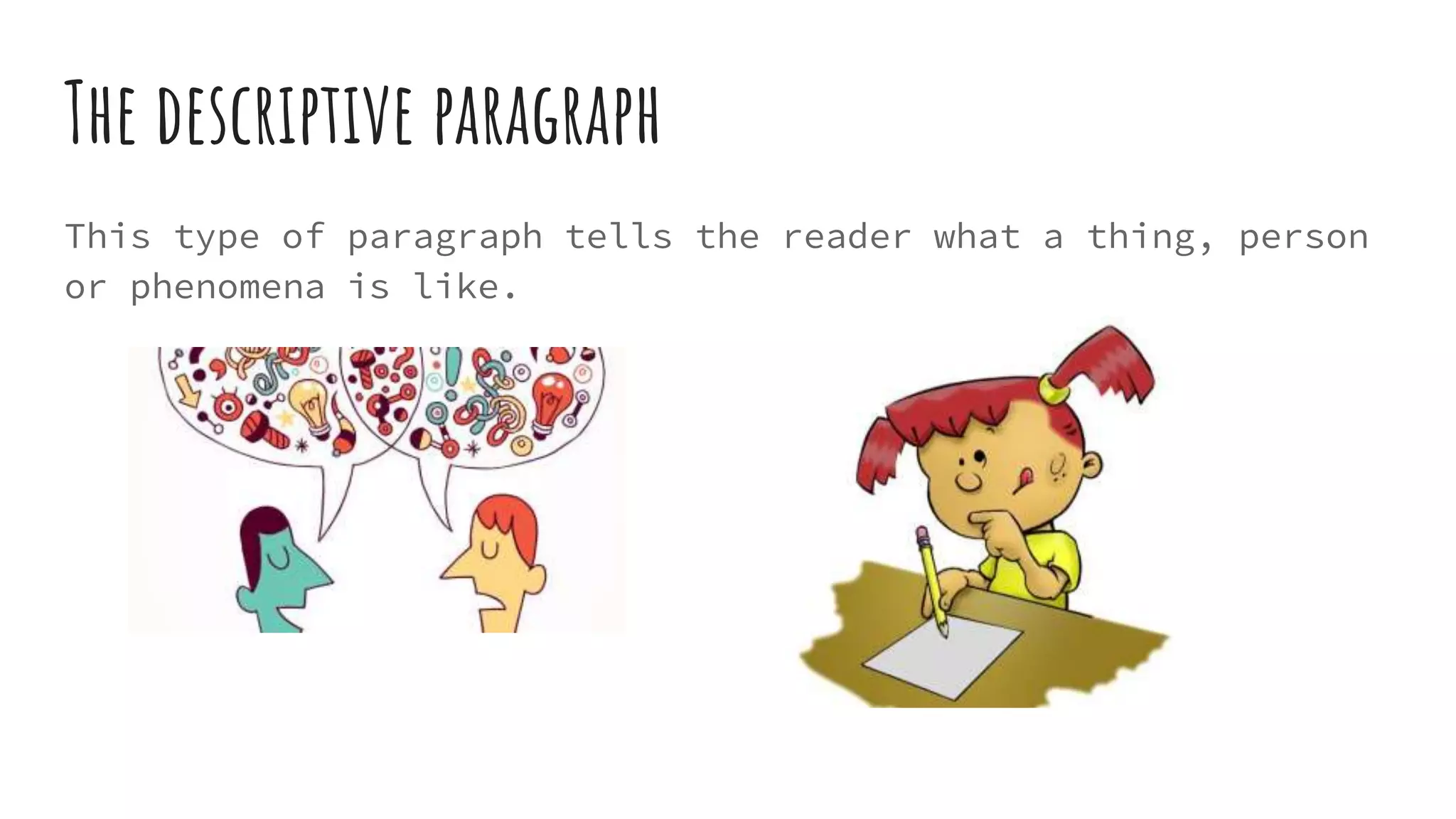 Types of paragraphs | PPT