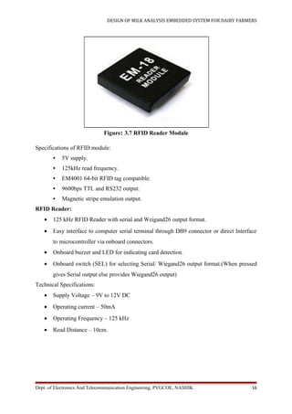 Design of Milk Analysis Embedded System for Dairy Farmers | DOC