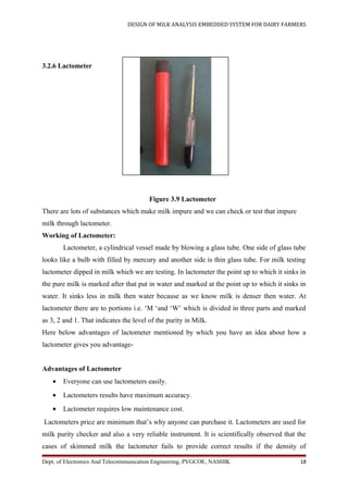 Design of Milk Analysis Embedded System for Dairy Farmers | DOC