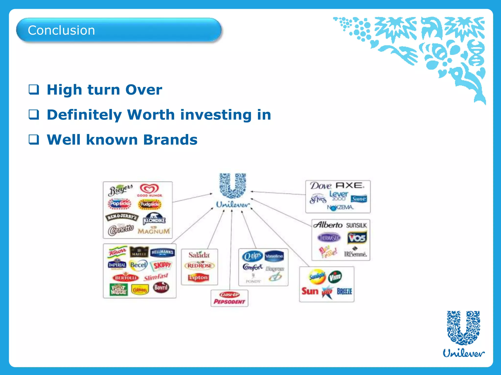 Unilever organize structure | PPTX