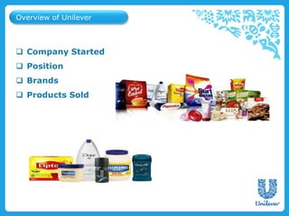 Unilever organize structure | PPTX