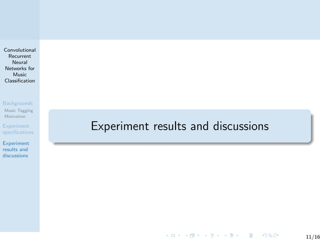 Convolutional Recurrent Neural Networks For Music Classification Ppt