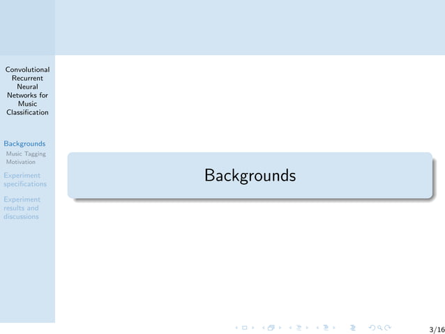 Convolutional Recurrent Neural Networks For Music Classification Ppt