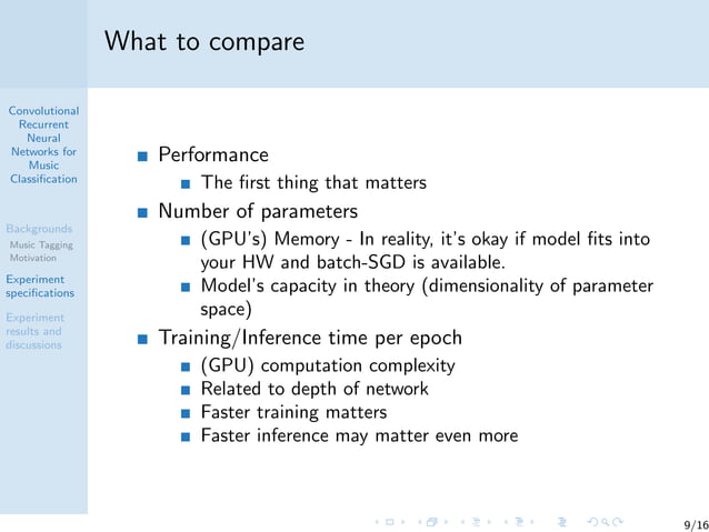 Convolutional Recurrent Neural Networks For Music Classification Ppt