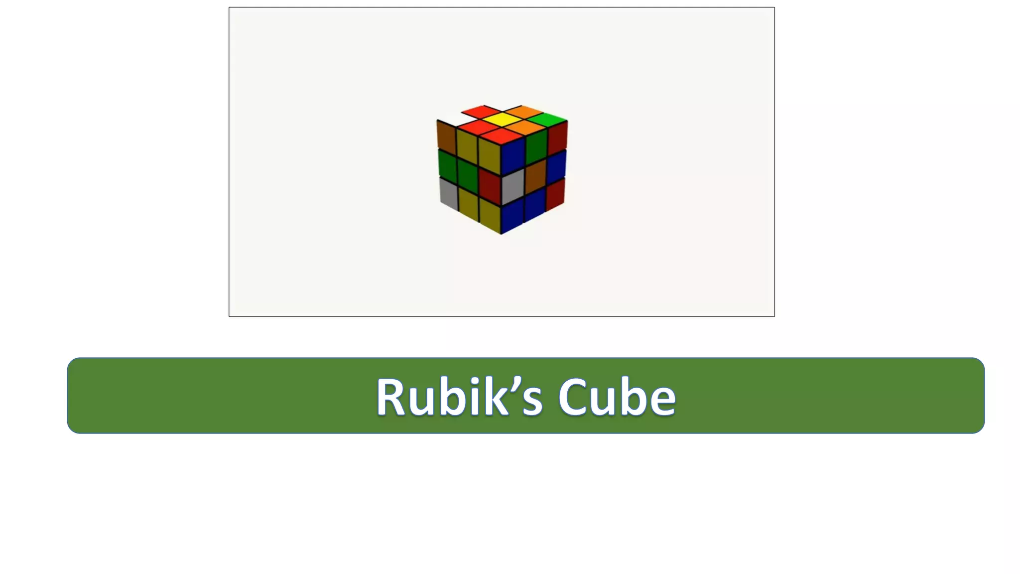 rubiks cube | PPT