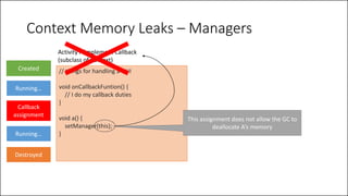 Static Analysis of Context Leaks in Android Applications | PDF