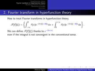 Numerical Fourier transform based on hyperfunction theory | PDF