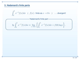 An application of the hyperfunction theory to numerical integration | PDF
