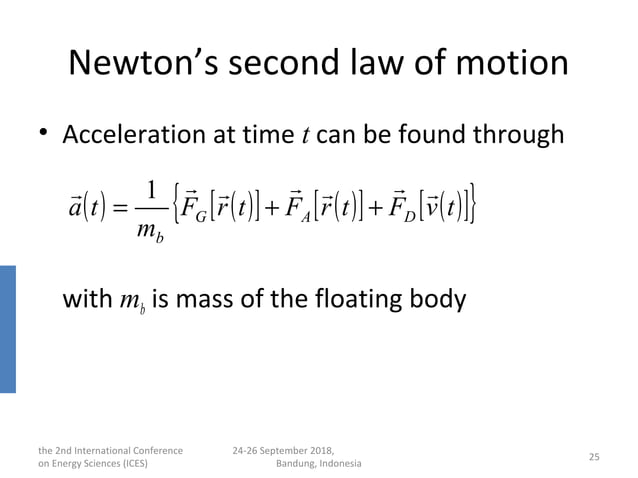 Floating Ball Dynamics for Harvesting Energy of Sinusoidal Water Wave | PPT