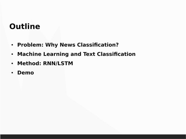 News Classification using RNN/LSTM | PDF