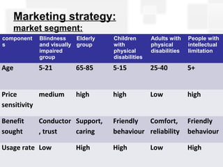 Marketing Plan for Disabled Market | PPT